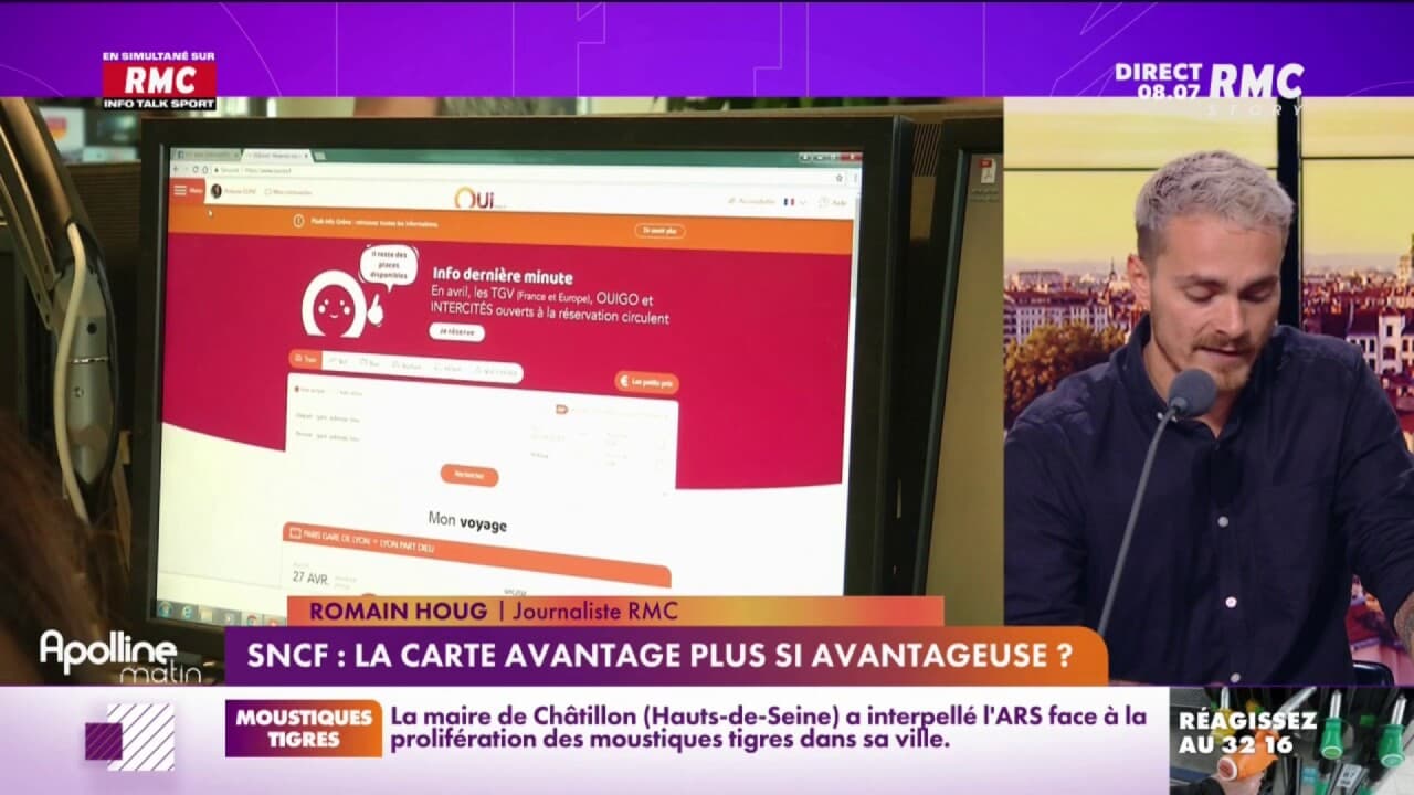SNCF: les plafonds du prix des billets pris avec la carte Avantage augmentent