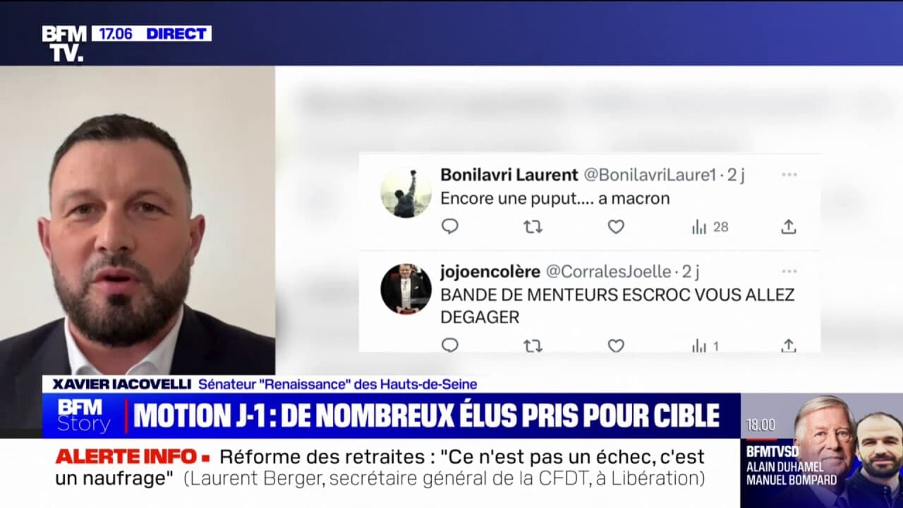 Réforme des retraites: le sénateur Renaissance, Xavier Iacovelli ...