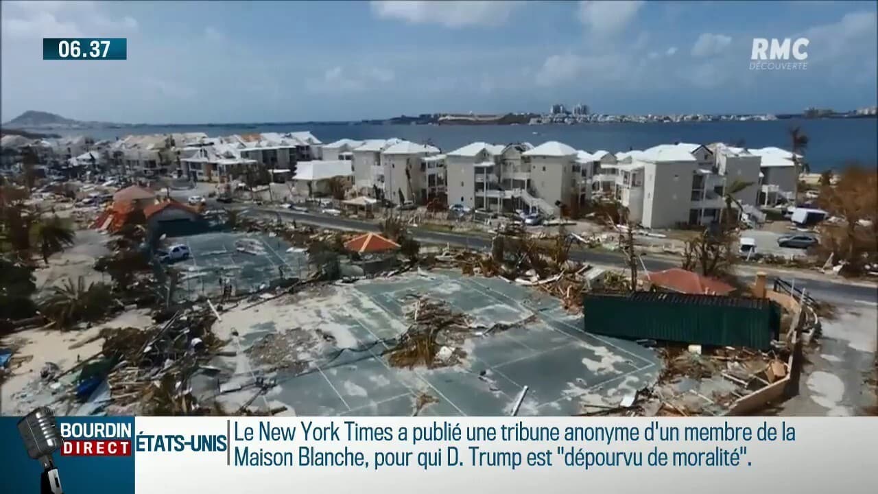 Irma: à Saint-Martin, un an après l'ouragan, ils vivent encore dans le ...