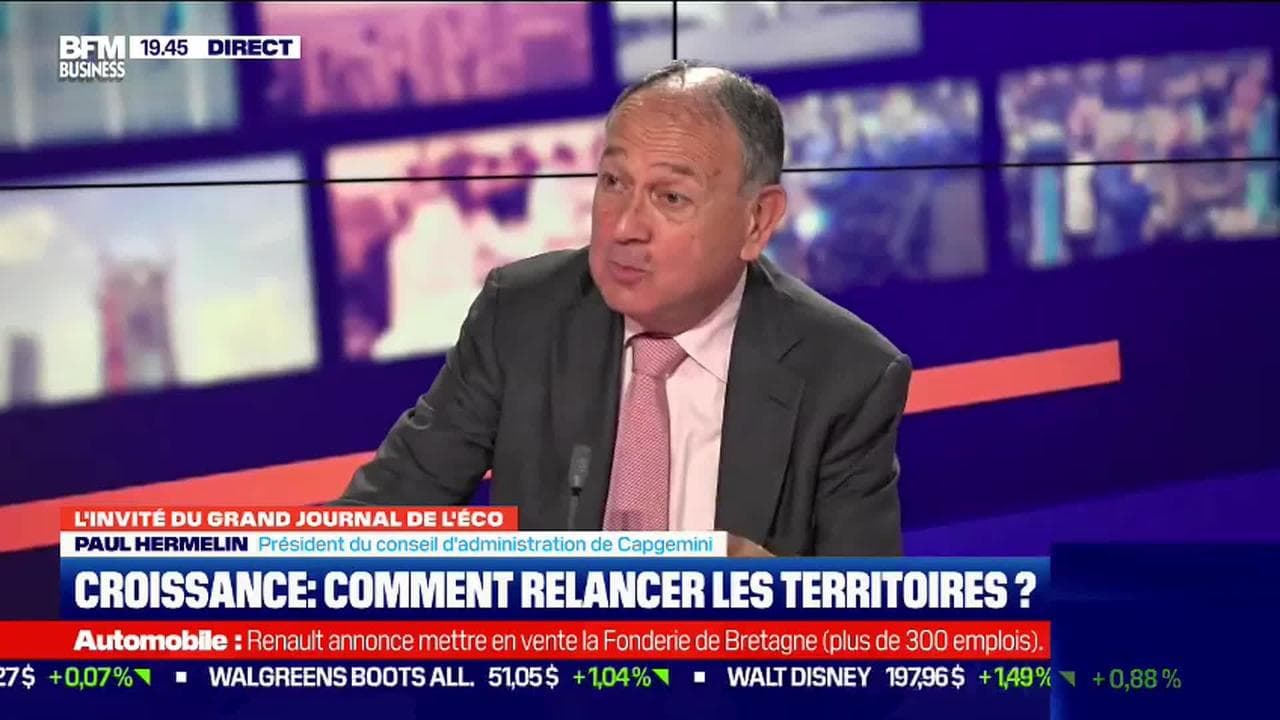 Paul Hermelin (Capgemini) : Croissance, comment relancer les ...