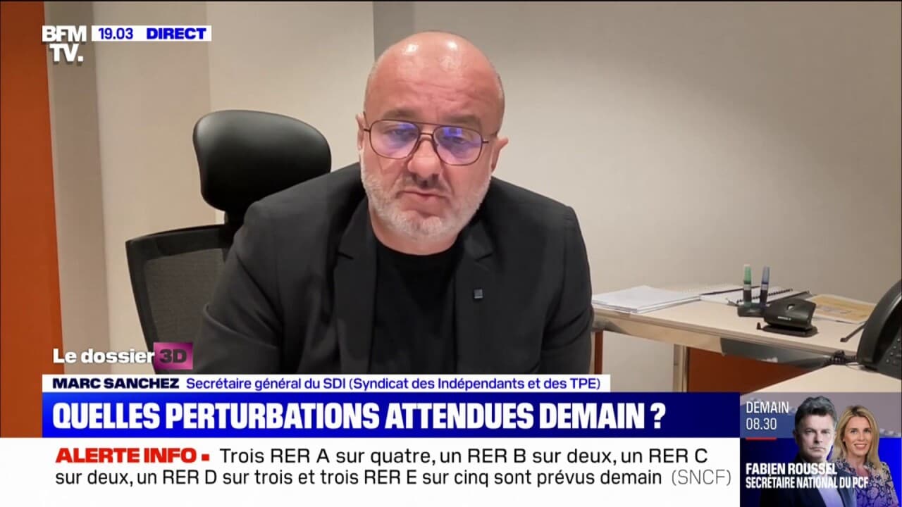 Marc Sanchez, secrétaire général du SDI: "Depuis 2020, le salaire moyen ...