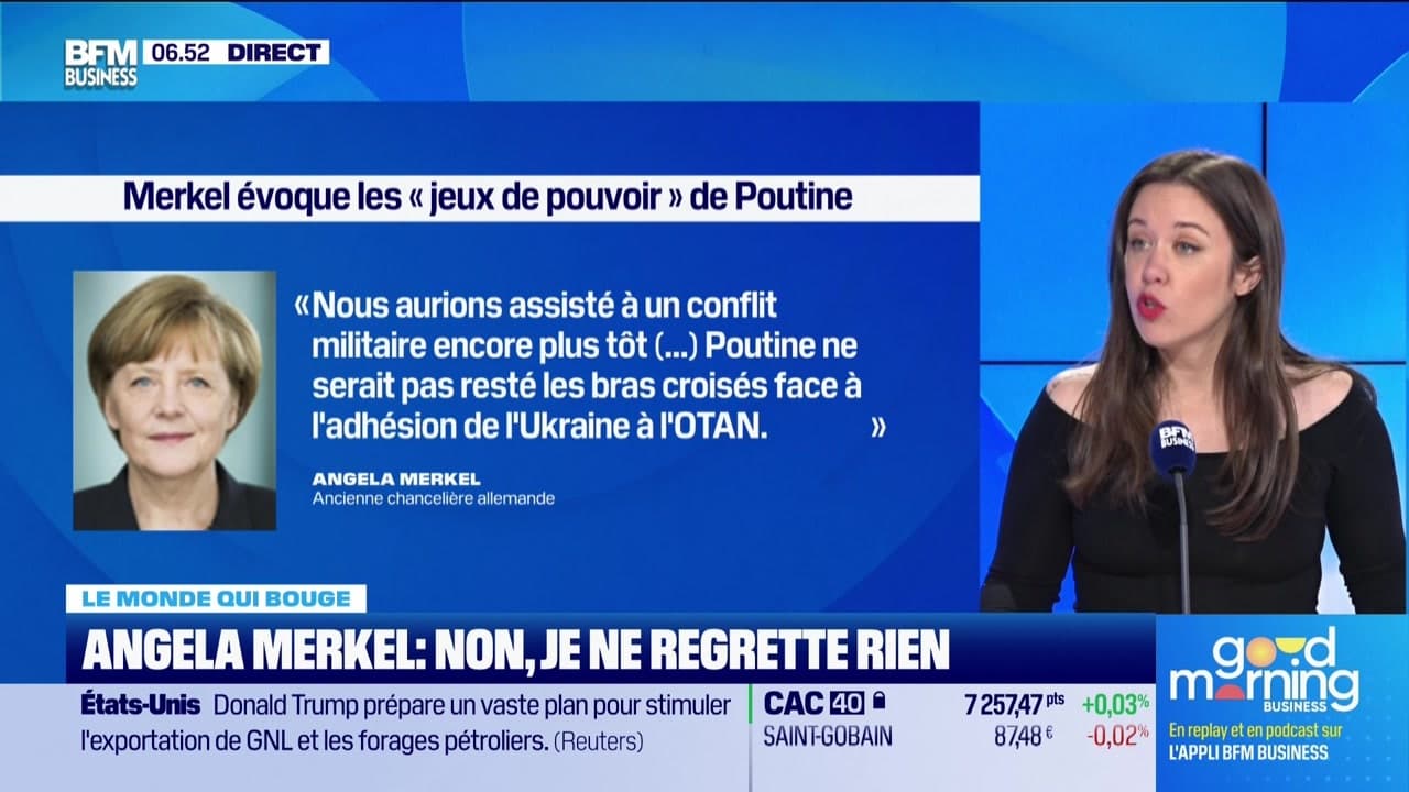 Caroline Loyer : Angela Merkel, "Non, je ne regrette rien" - 26/11