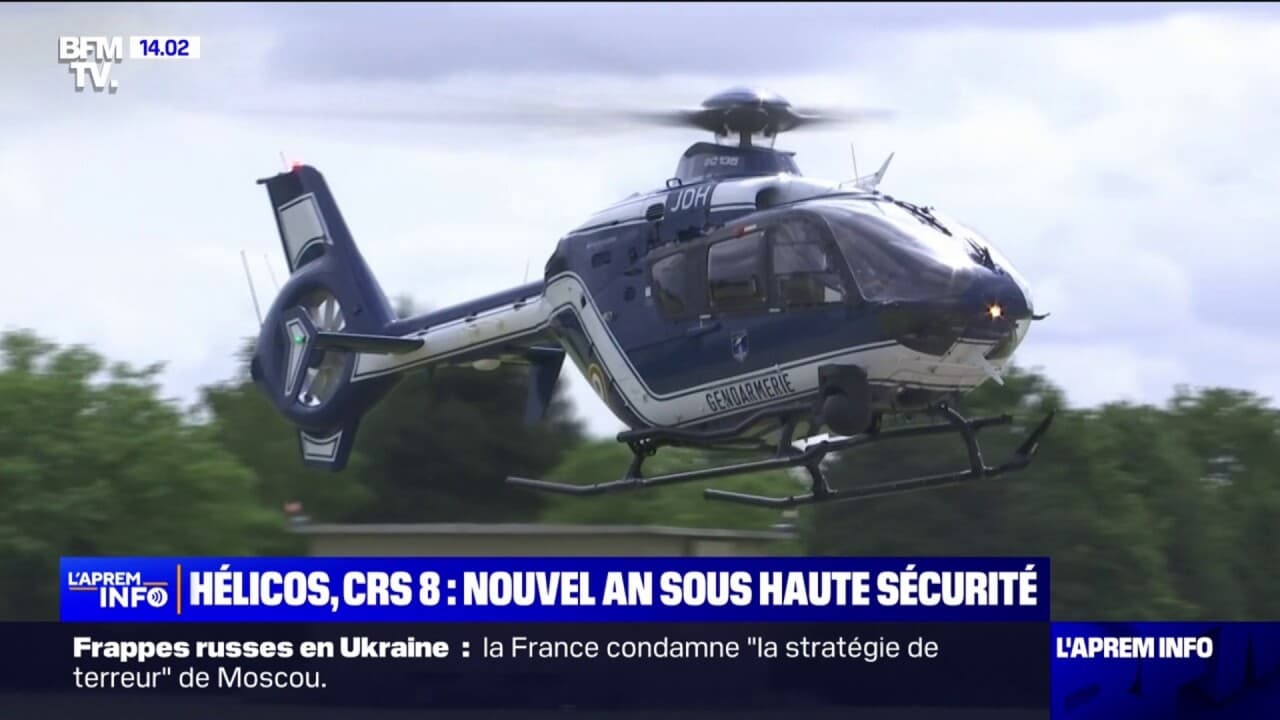 Hélicoptères, CRS8, fouilles, drones... Le dispositif de sécurité du ...