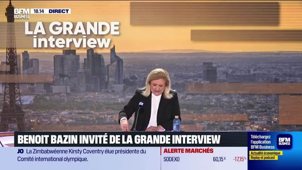 EN DIRECT Benoit Bazin, président directeur général de Saint-Gobain