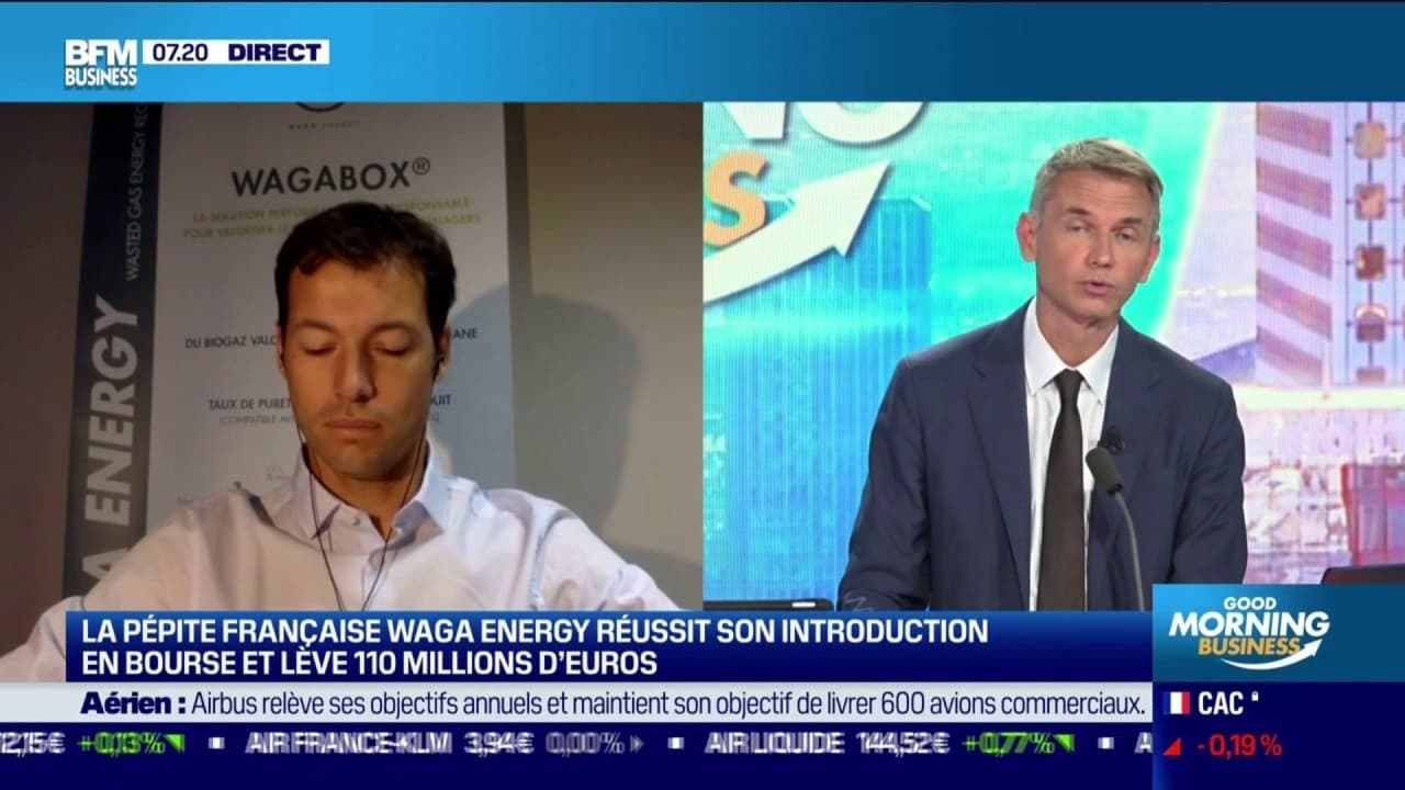 Mathieu Lefebvre (PDG et cofondateur de Waga Energy): "La Wagabox nous ...