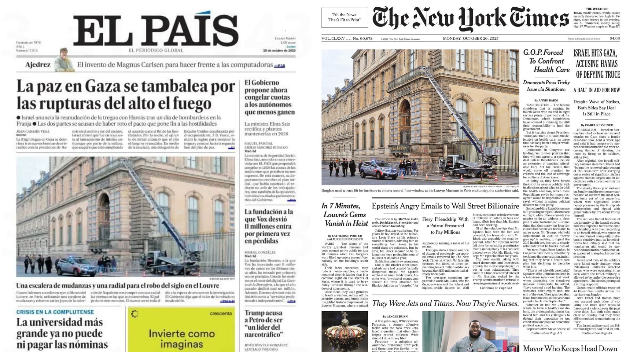 "On dirait une farce": les badauds s'amassent sous la désormais ...