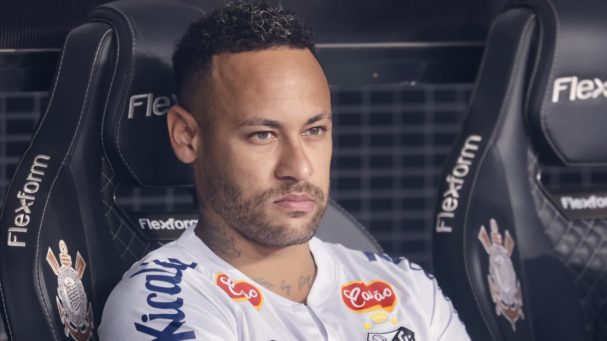 Santos: la grosse frustration de Neymar blessé et forfait lors de l ...