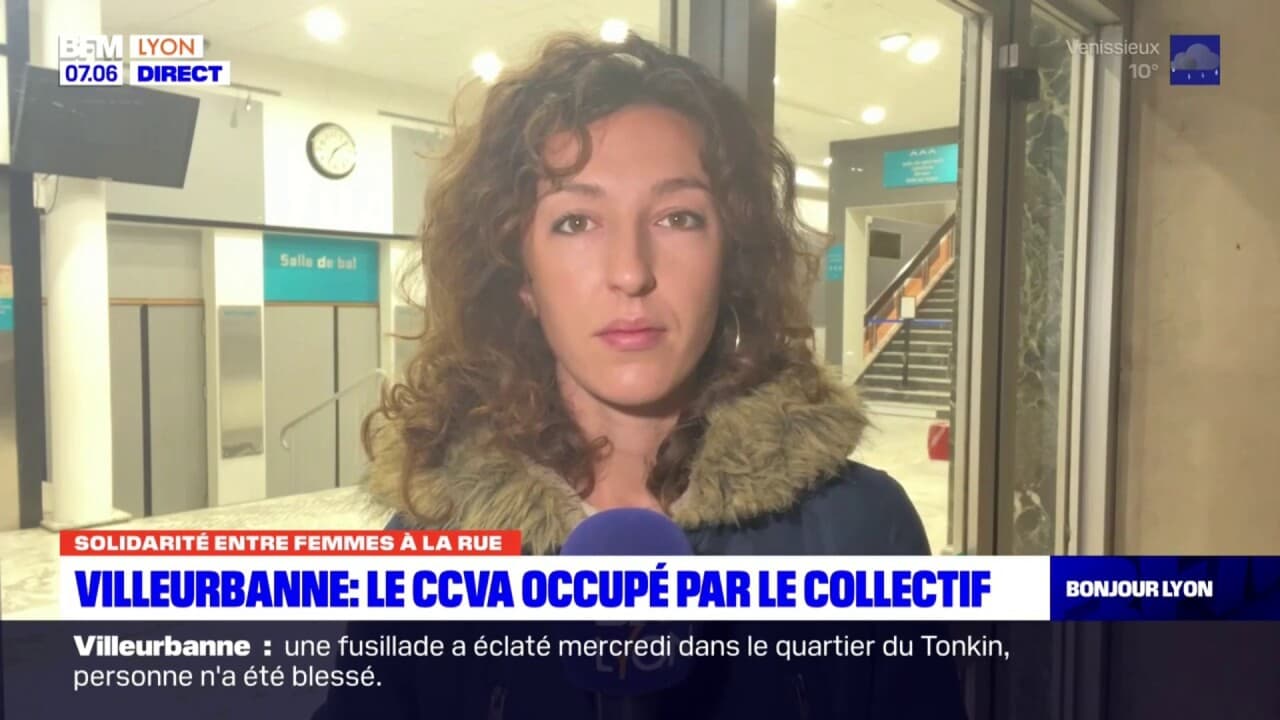 Villeurbanne: une trentaine de familles à la rue ont passé la nuit au CCVA