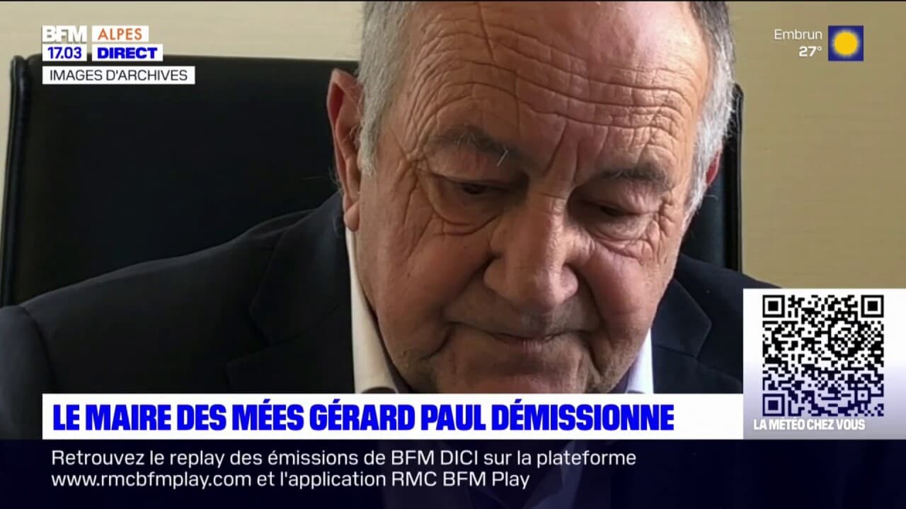Le maire des Mées, Gérard Paul, démissionne, il affirme qu'il n'y a pas ...