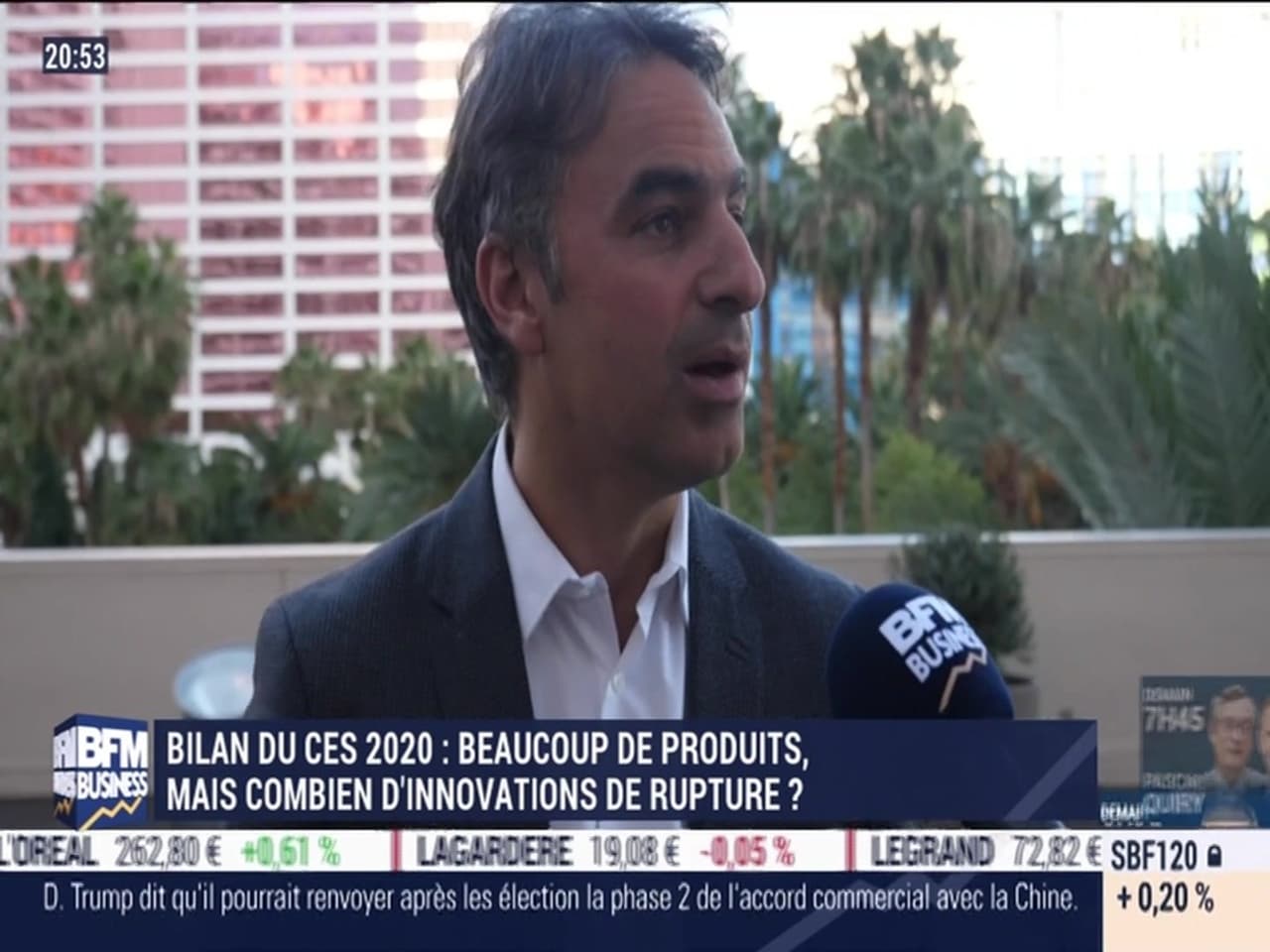 Franck Sebag (EY): Bilan du CES 2020, beaucoup de produits, mais ...