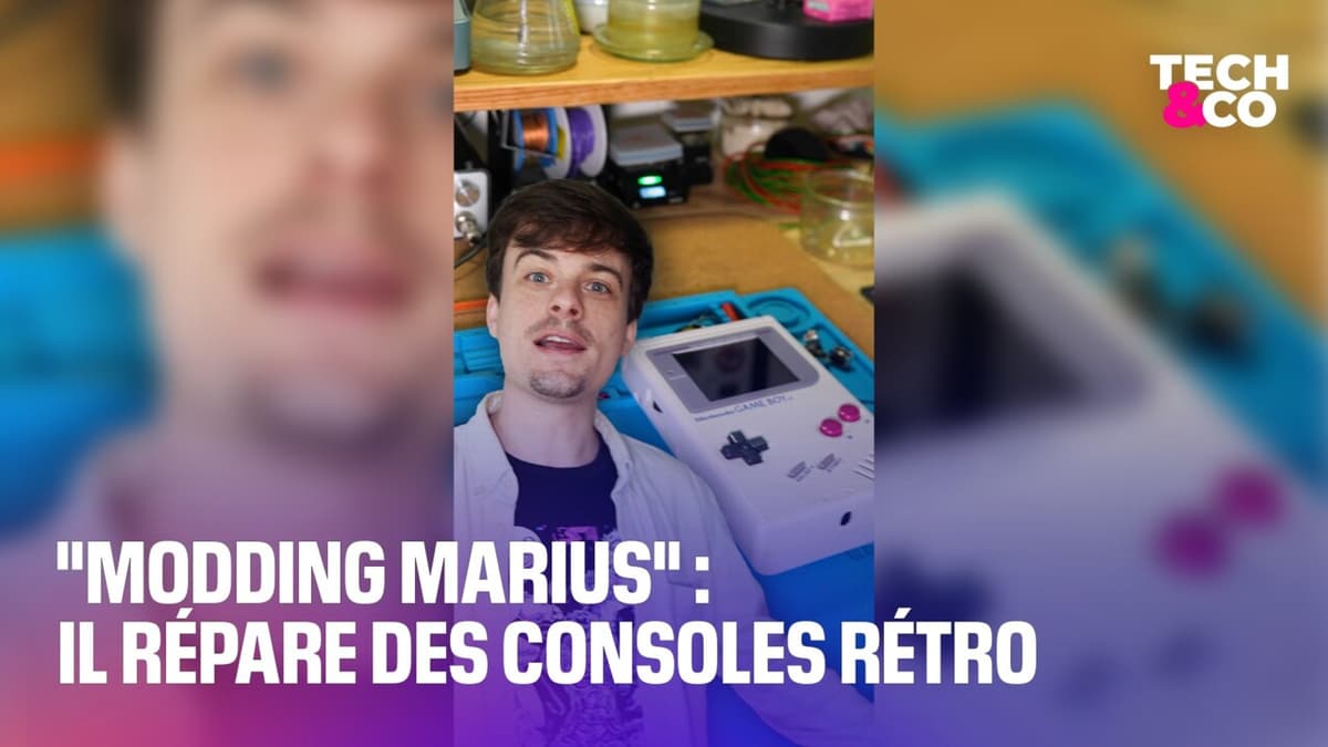 On a visité l'atelier de "Modding Marius", l'homme qui répare et restaure les consoles rétro