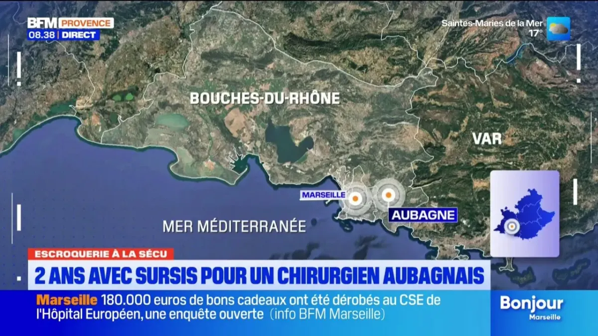 Escroquerie à la sécu. 2 ans avec sursis pour un chirurgien Aubagnais