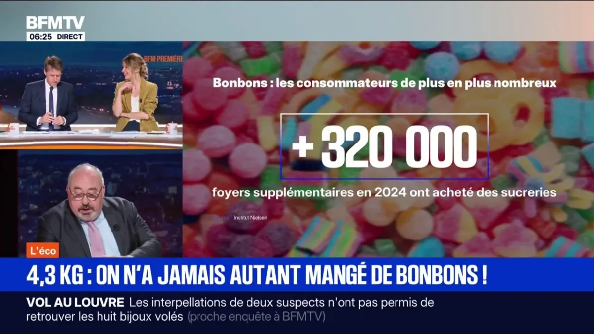 Avec 4,3 kg par personne, les Français n'ont jamais autant acheté de ...