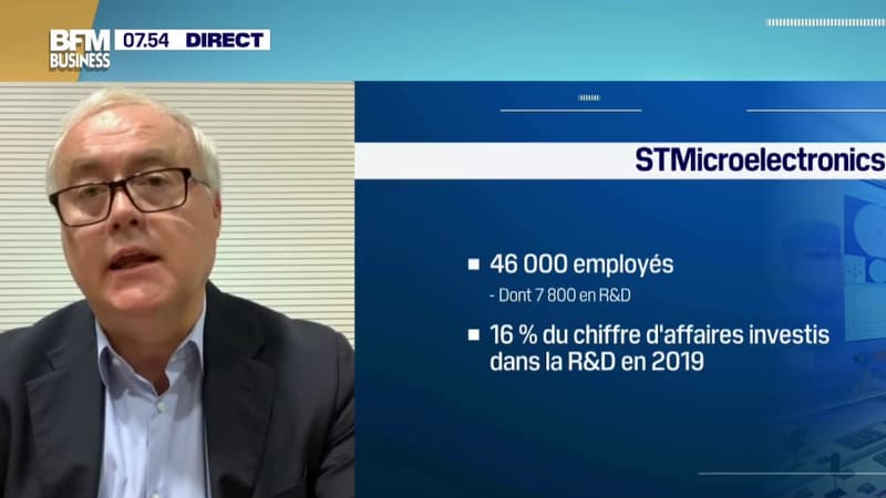 Le fabricant français de puces STMicroelectronics ne connaît pas la crise