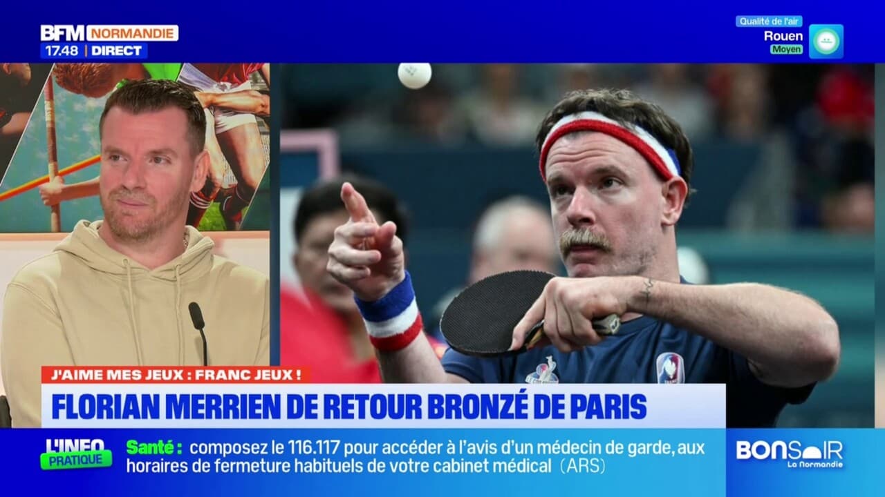 J'aime mes jeux: Florian Merrien, médaillé de bronze en para tennis de ...