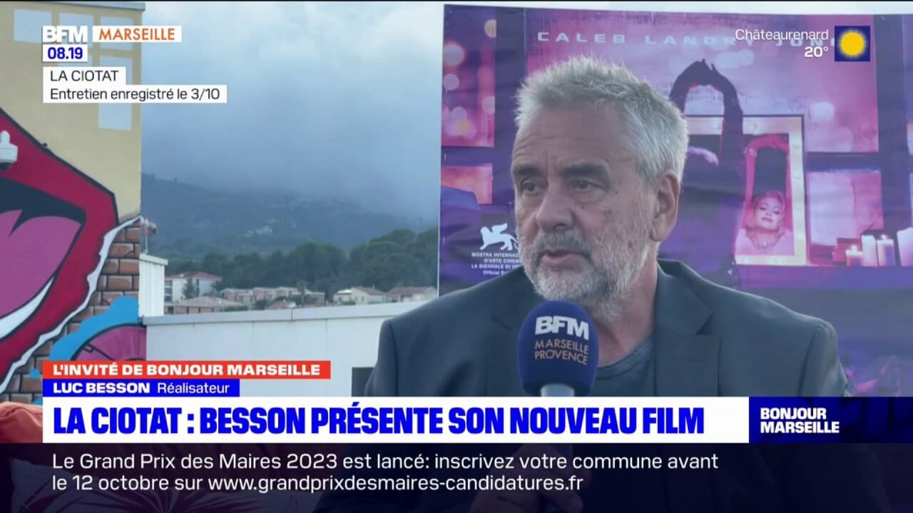 La Ciotat: Luc Besson présente "Dogman", son dernier film sorti le 27 ...