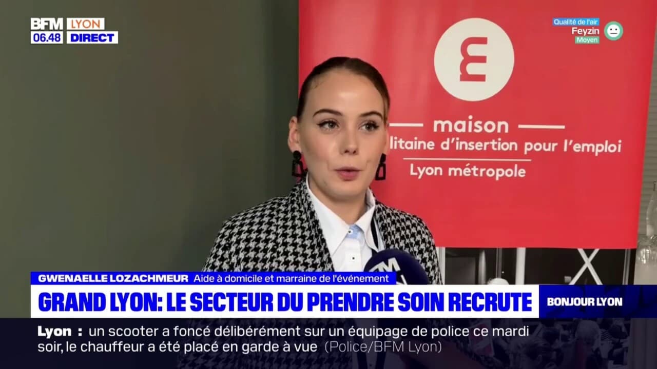Grand Lyon: le secteur du prendre soin recrute avec 5000 postes proposés Grand Lyon: le secteur du prendre soin recrute avec 5000 postes proposés