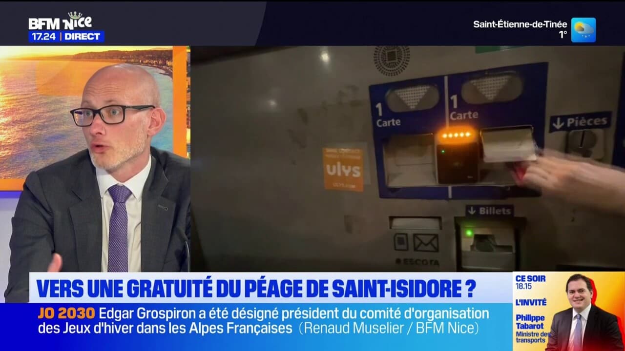 Nice: Vinci défend le rôle de régulation du trafic du péage de Saint ...