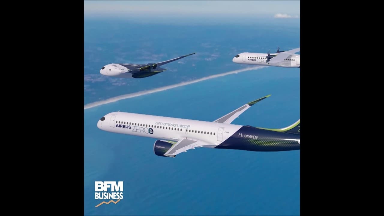 À quoi ressemblera l'avion du futur? Airbus dévoile trois concepts d ...