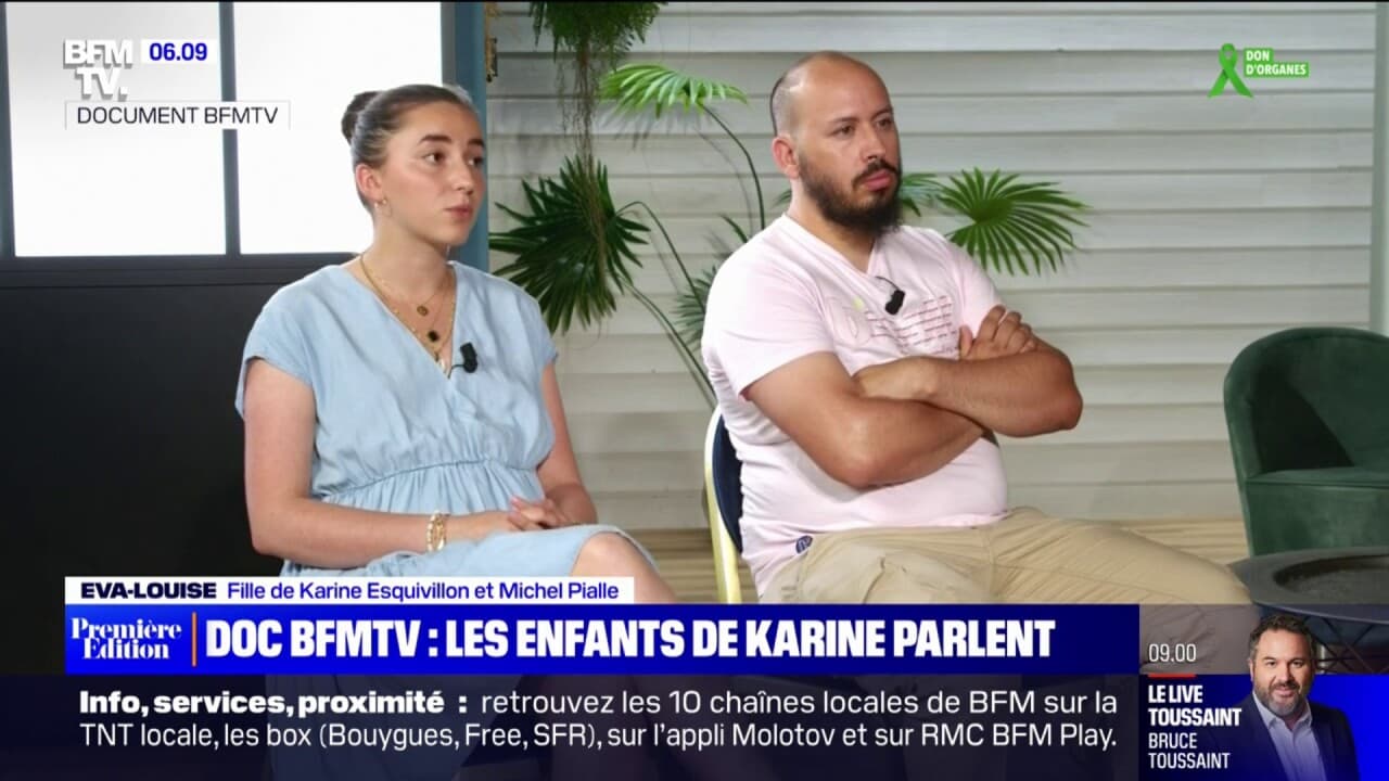 "On reste soudés": les enfants de Karine Esquivillon témoignent après les aveux de Michel Pialle