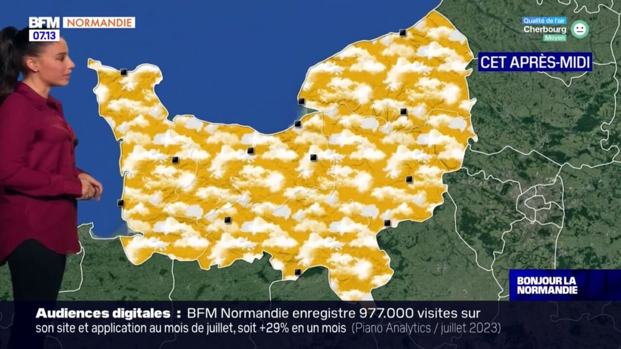 Météo Normandie: quelques nuages avec de belles éclaircies