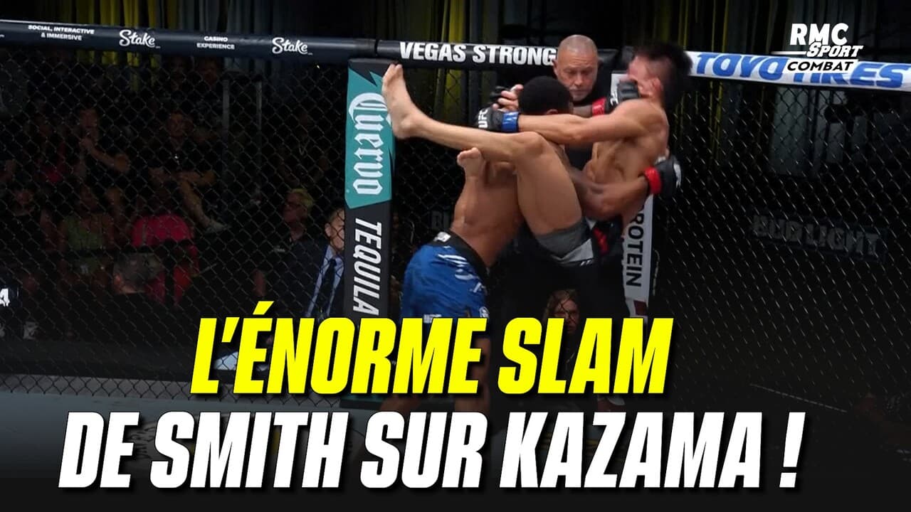 UFC : Le slam ahurissant de Smith sur Kazama