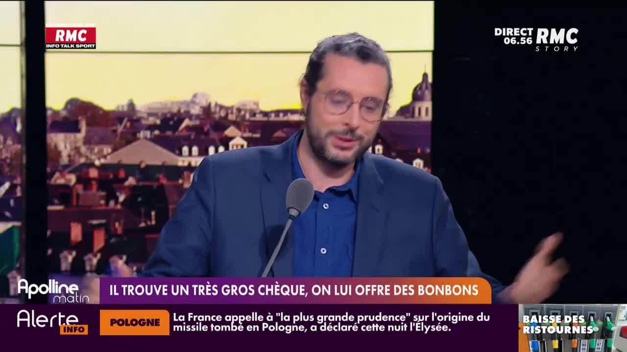 Les histoires de Charles Magnien : Il trouve un très gros chèque, on ...