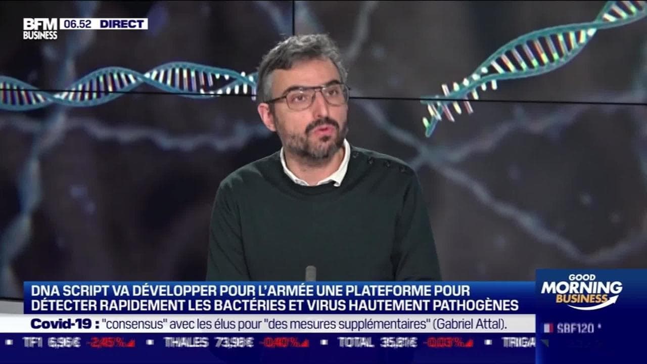Thomas Ybert (DNA Script) : Une imprimante d'ADN de synthèse dans quel objectif ? - 29/01