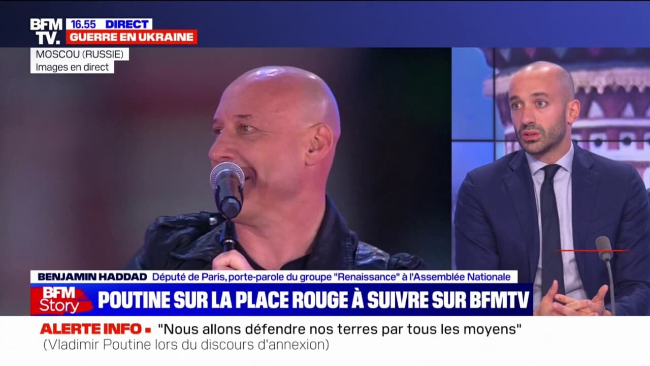 Pour Benjamin Haddad, le discours de Vladimir Poutine est "l ...
