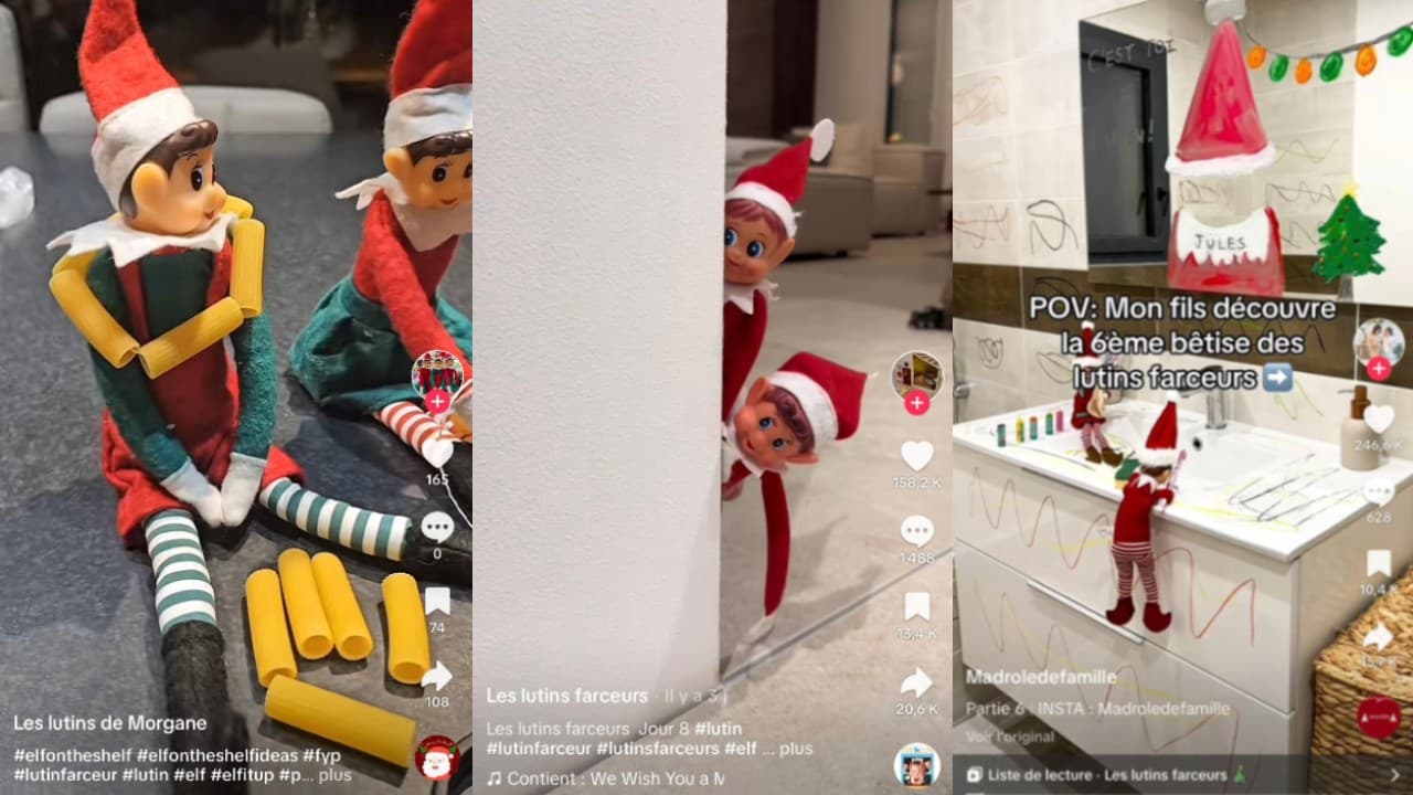 "Garder une âme d'enfant": pour Noël, les lutins farceurs envahissent ...