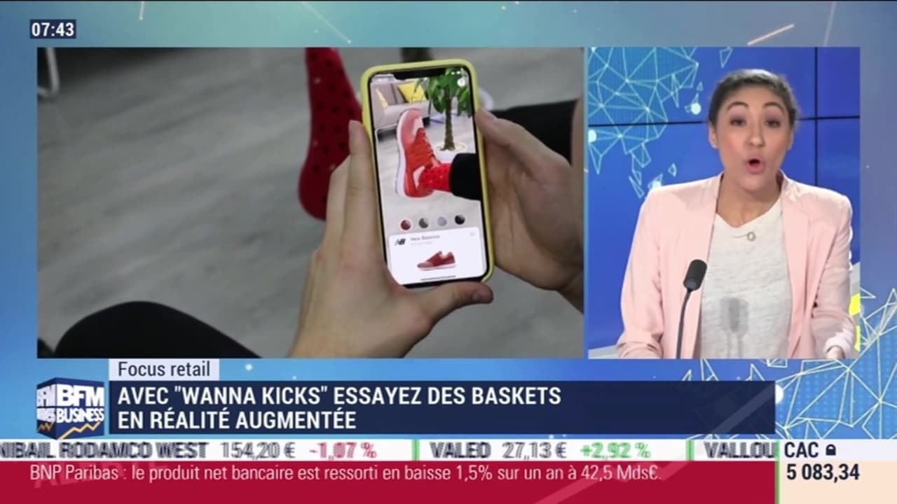 Focus Retail: Avec "Wanna Kicks" essayez des baskets en réalité ...