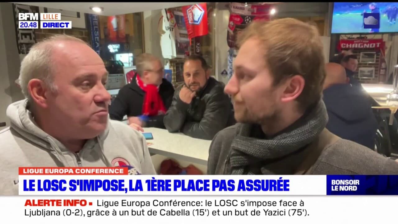 Ljubljana-LOSC: à Tourcoing, les supporters lillois sont contents Ljubljana-LOSC: à Tourcoing, les supporters lillois sont contents