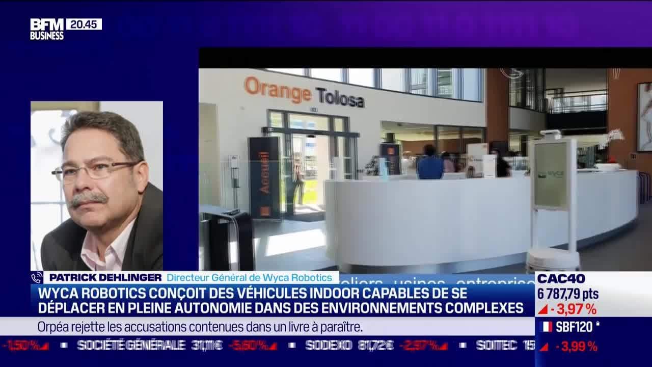 Patrick Dehlinger (Wyca Robotics) : Wyca Robotics conçoit des véhicules ...