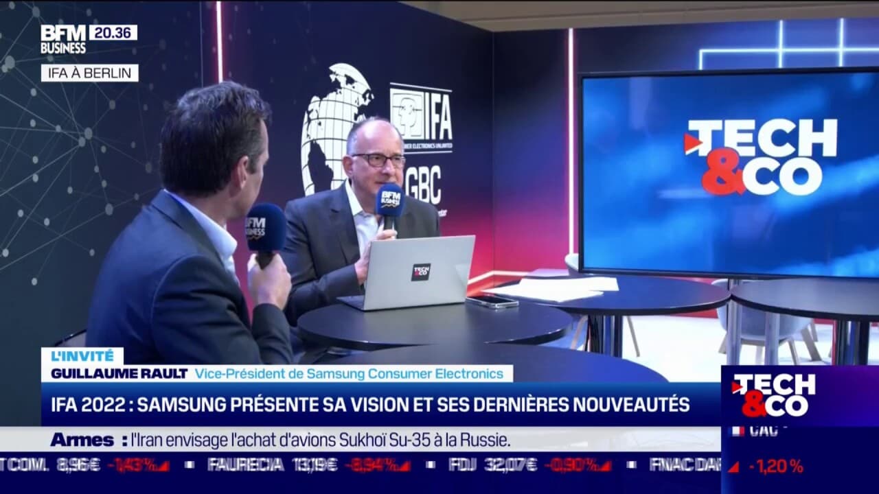 IFA 2022 : Samsung présente sa vision et ses dernières nouveautés
