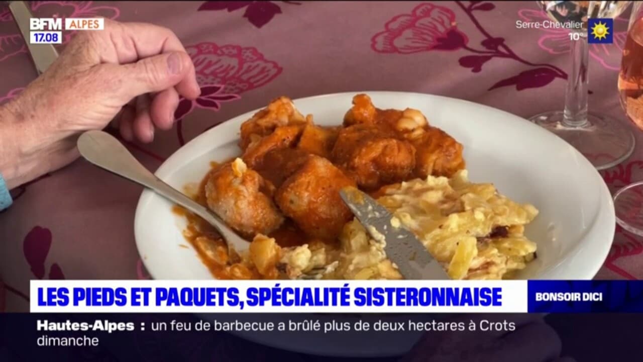 Les pieds et paquets, une spécialité culinaire de Sisteron