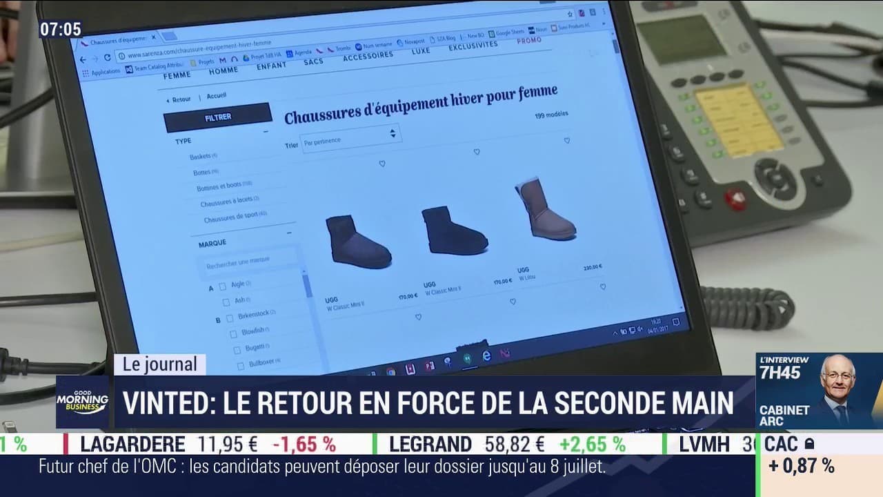 Vêtements: le retour en force de l'occasion