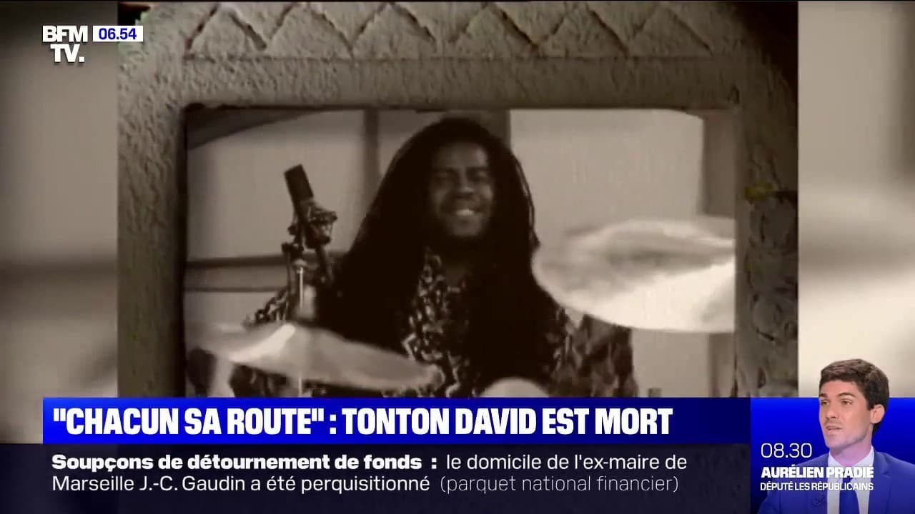 Tonton David, figure du reggae français et interprète de "Chacun sa ...