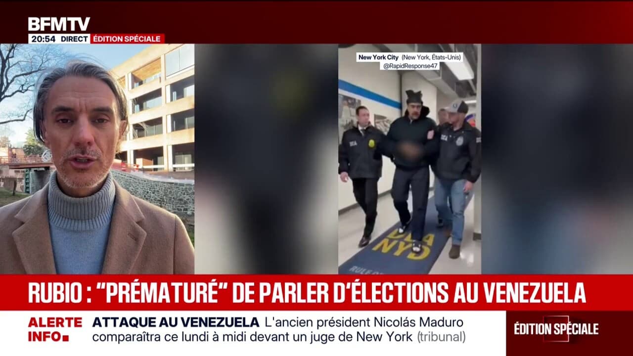 Le secrétaire d'État américain Marco Rubio a déclaré qu'il était ...