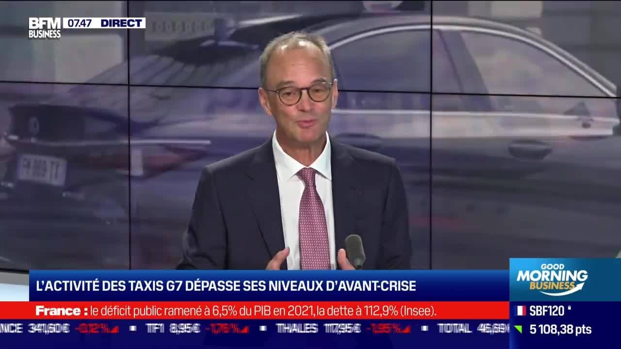 Nicolas Rousselet (G7) : L'activité des taxis G7 dépasse ses niveaux d ...