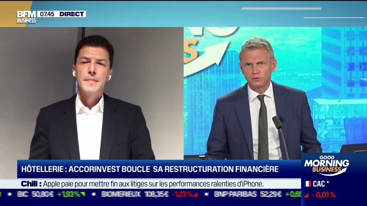 Gilles Clavié (Directeur Général d’AccorInvest): "Je n'ai aucun doute ...