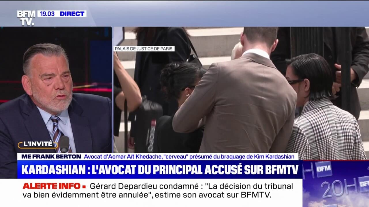 Procès du braquage de Kim Kardashian: "Il y avait beaucoup d'émotions", raconte Me Frank Berton ...