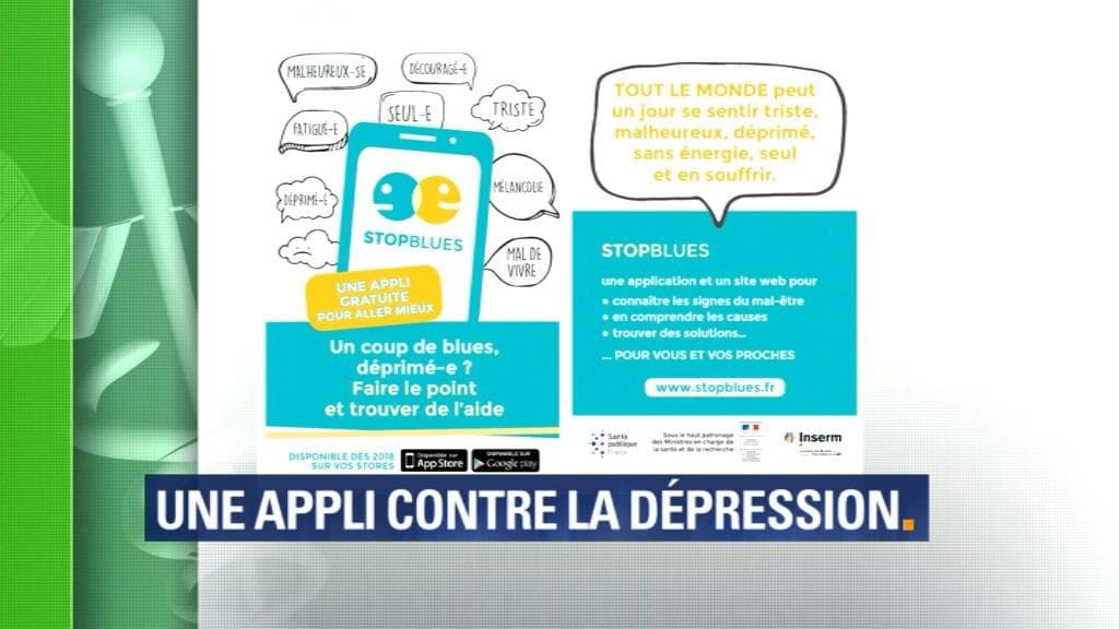 "Stop blues", l'appli qui veut lutter contre la dépression