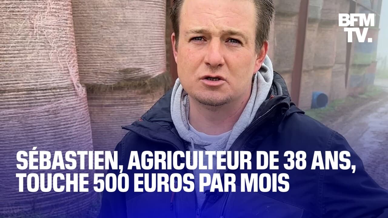 TANGUY DE BFM - Rencontre avec Sébastien, un agriculteur de 38 ans qui ...