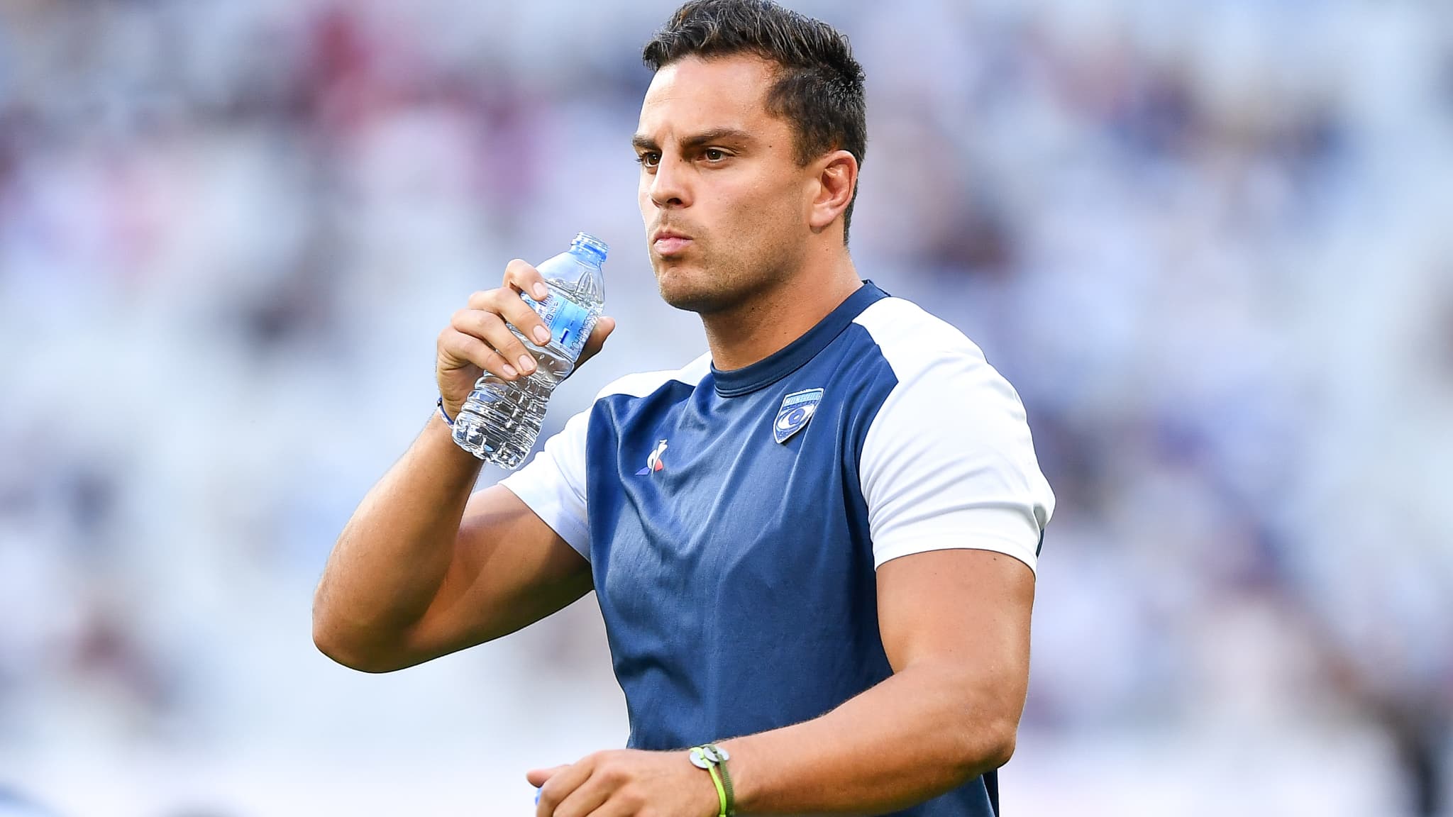 XV de France: Arthur Vincent suivi de près par le staff des Bleus
