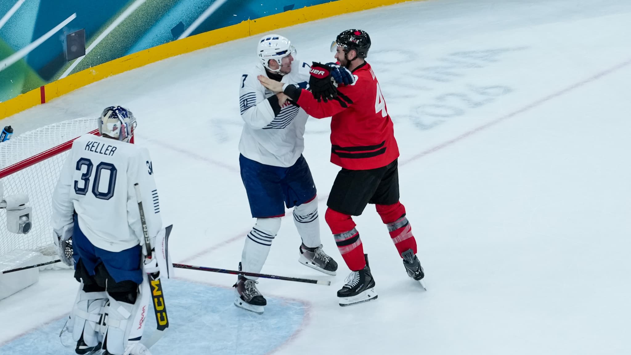 Hockey sur glace JO: "On ne veut plus de bagarre, c’est très clair ...