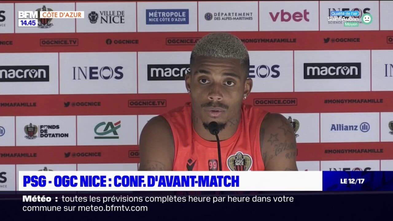 PSG-OGC Nice: le milieu de terrain niçois Lemina admet que "ça va être ...