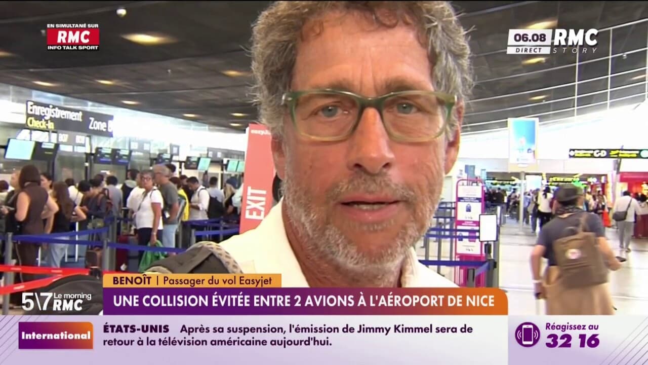Une collision évitée entre deux avions à l'aéroport de Nice