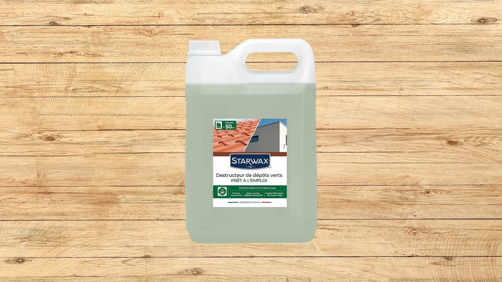 Ce produit anti-mousse pour toiture profite d'un très bon prix sur le ...