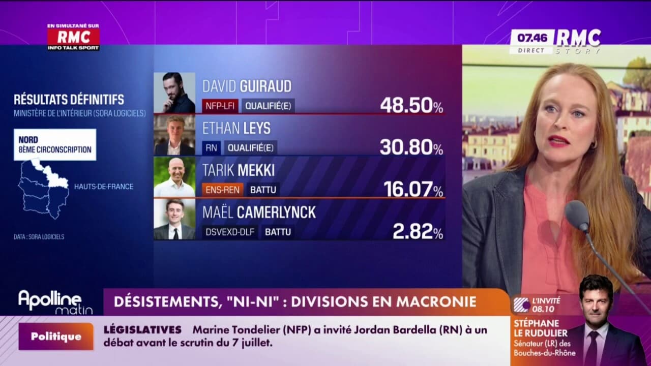 Législatives : "David Guiraud est dangereux", estime Violette ...