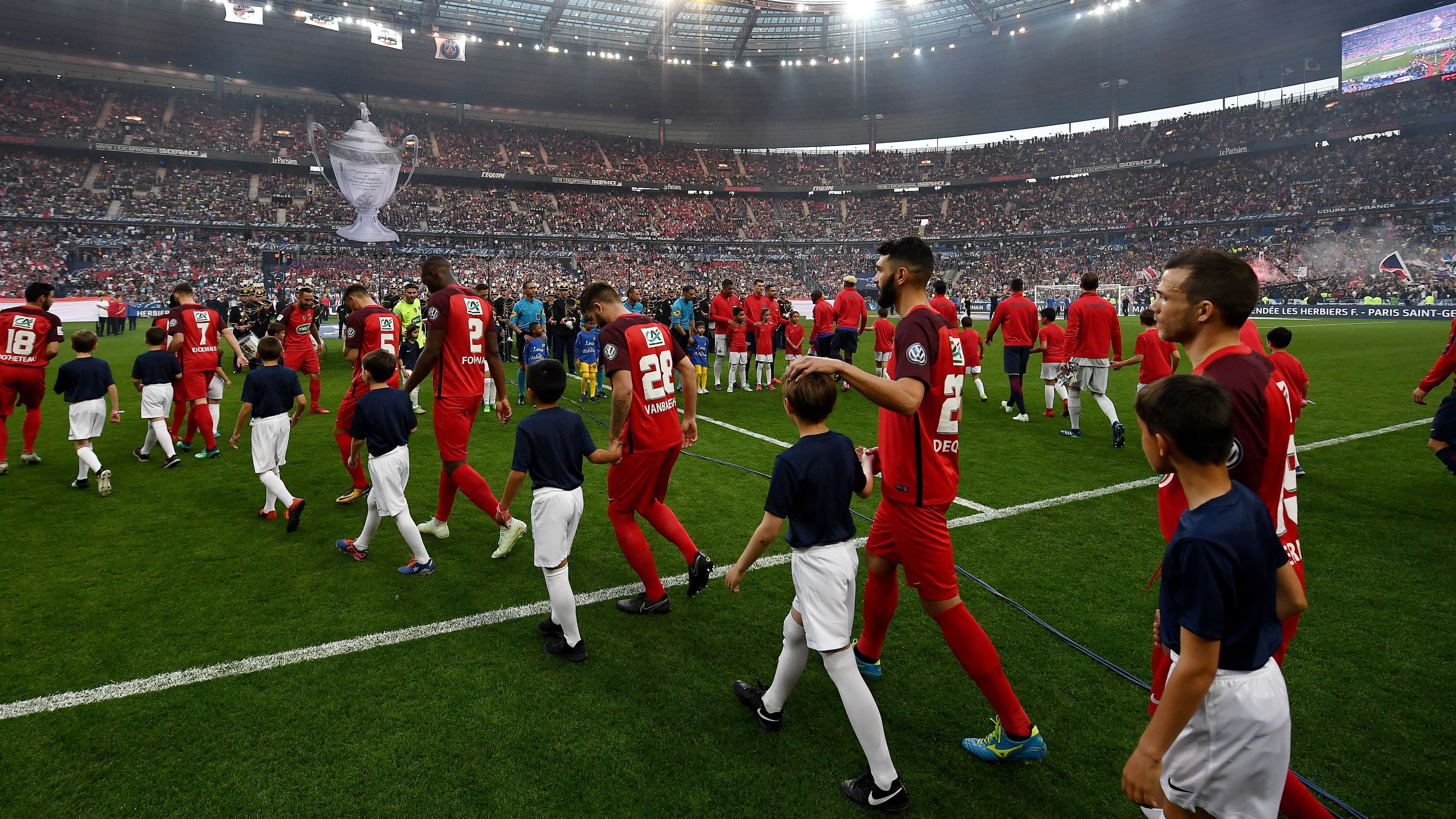 PSG: la finale face aux Herbiers beaucoup plus suivie que celle face à l'OM